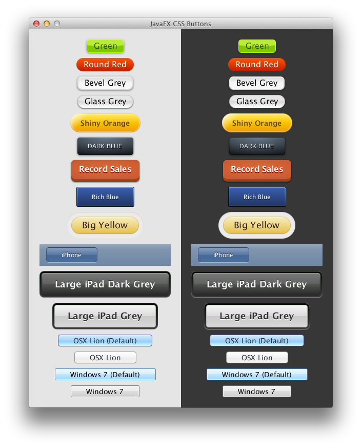 Styling FX Buttons With CSS JavaFX News Demos And Insight FX